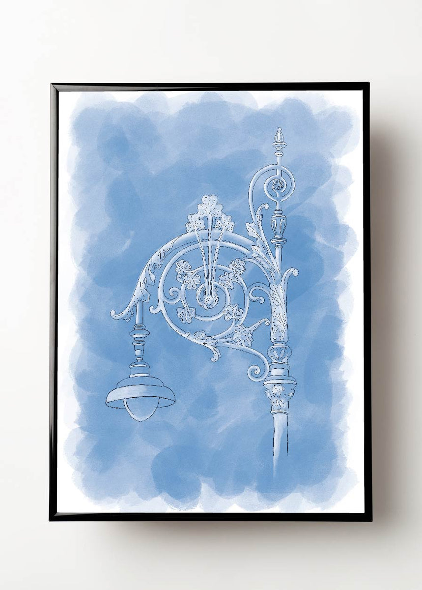 Lamps of Dublin – Katy-Ruth Halpin Illustrations