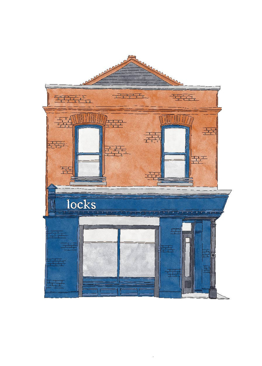 Locks Restaurant, Dublin 8 – Katy-Ruth Halpin Illustrations