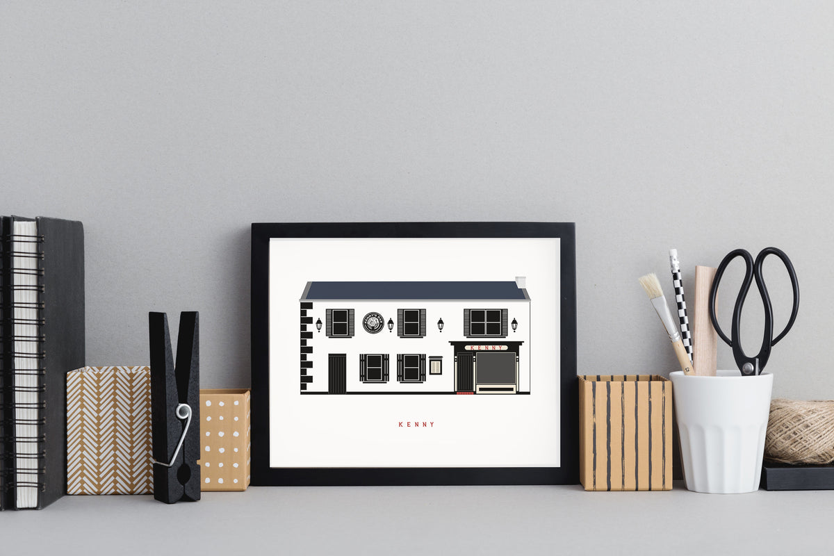 Kenny's Bar Lahinch, Co Clare – Katy-Ruth Halpin Illustrations