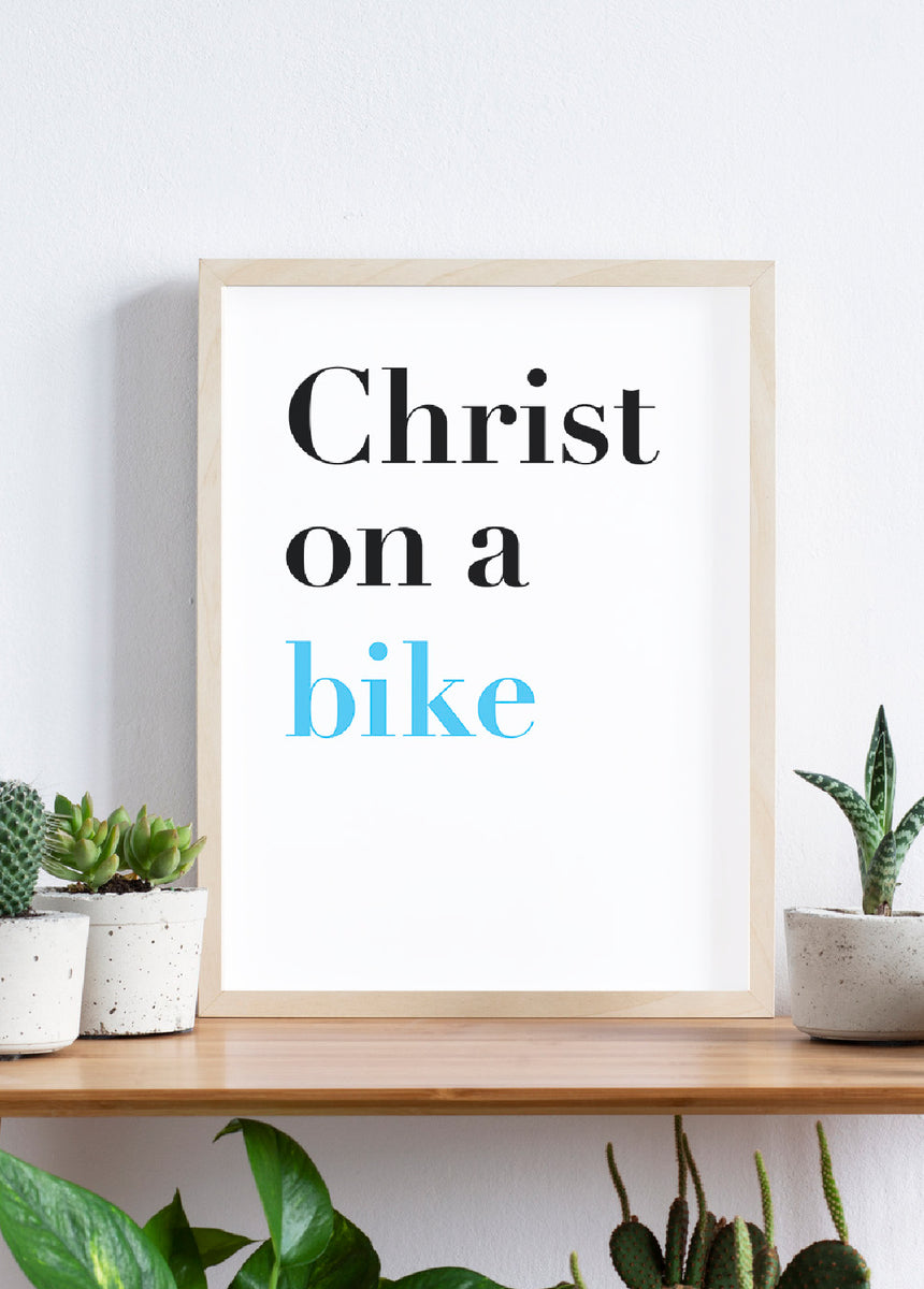 Christ on a bike – Katy-Ruth Halpin Illustrations