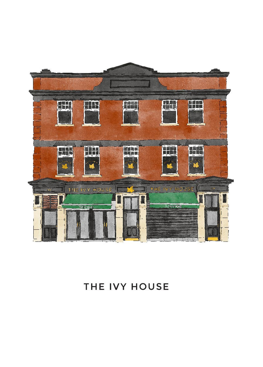 The Ivy House, Drumcondra, Dublin 9 – Katy-Ruth Halpin Illustrations